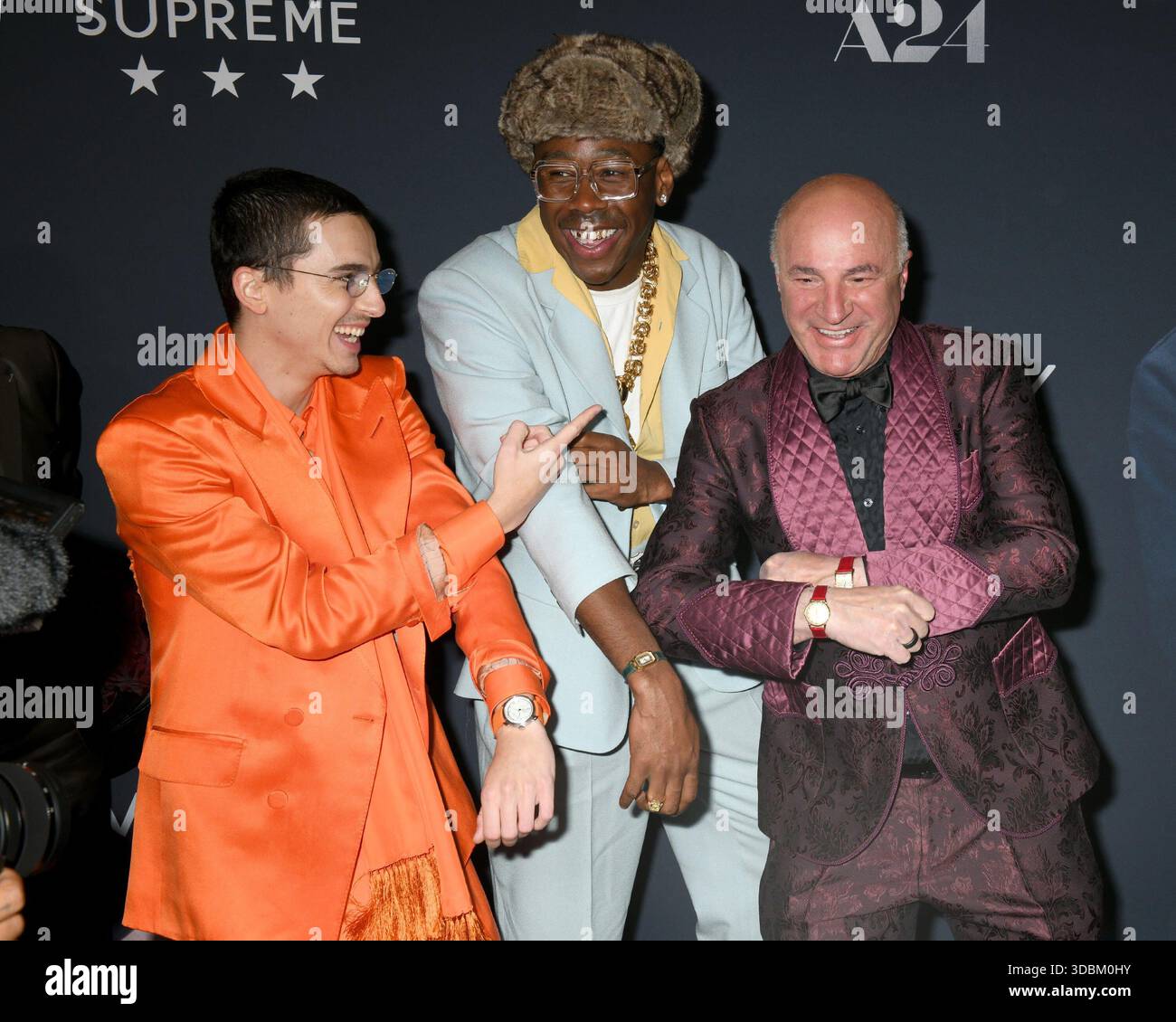 Ny. 16th Dec, 2025. Timothée Chalamet, Tyler The Creator, Kevin O'Leary ...
