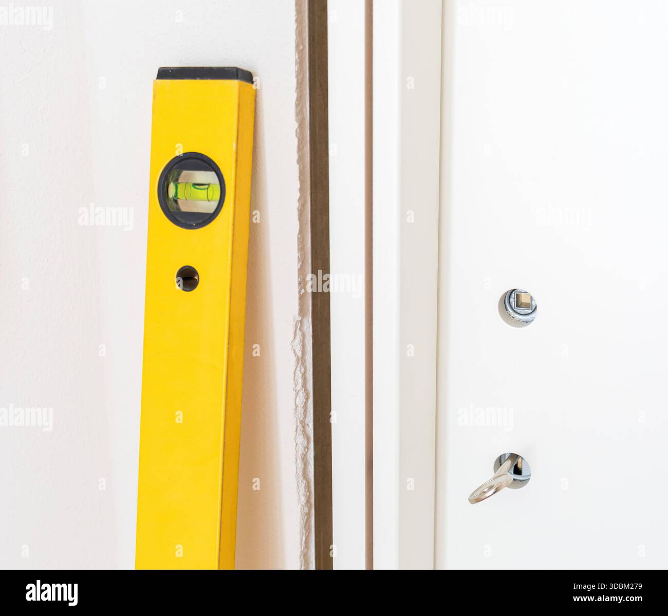 Highlighting the installation process in a home renovation project hi ...
