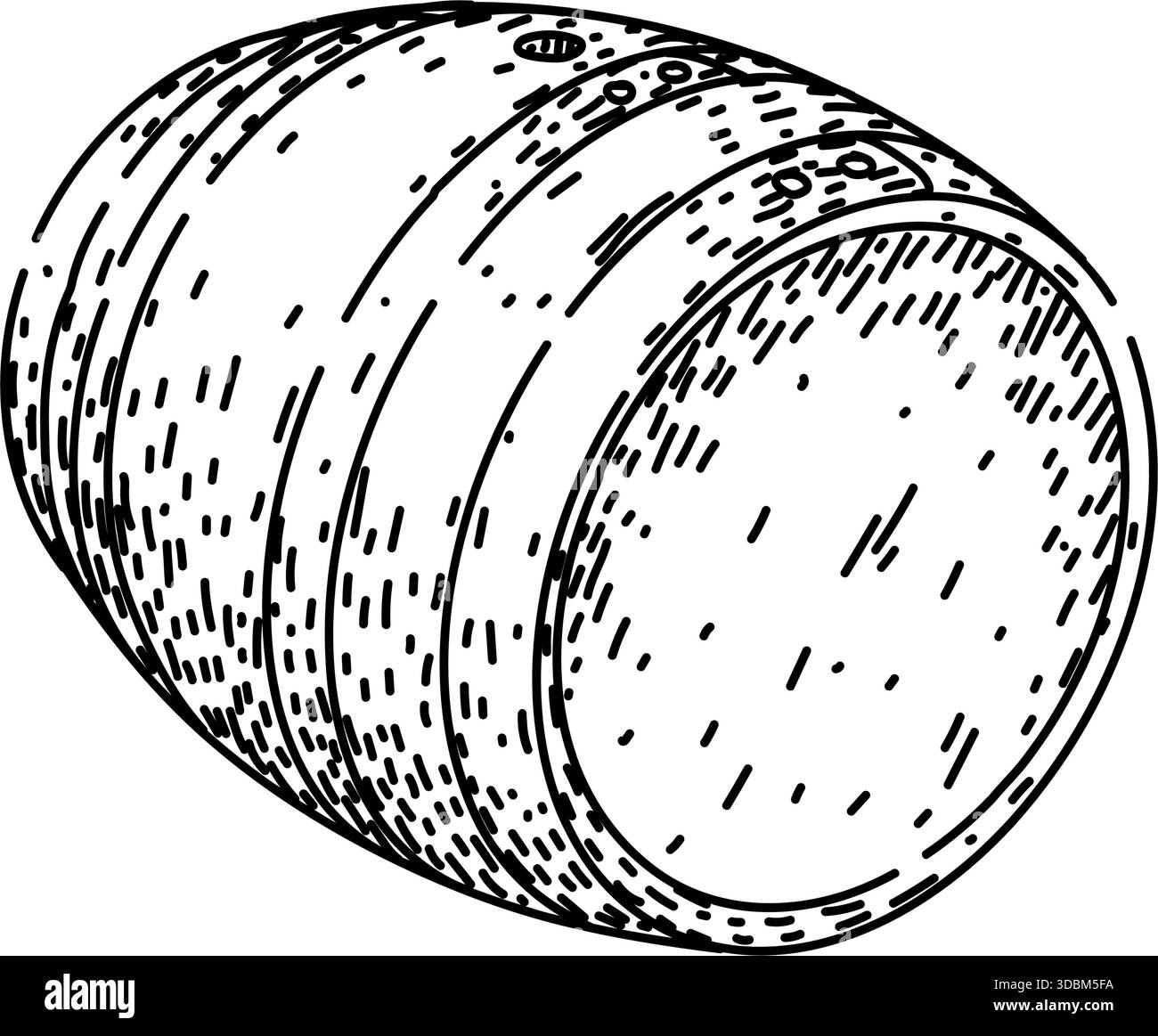 Oak wooden barrel hand Black and White Stock Photos & Images - Alamy