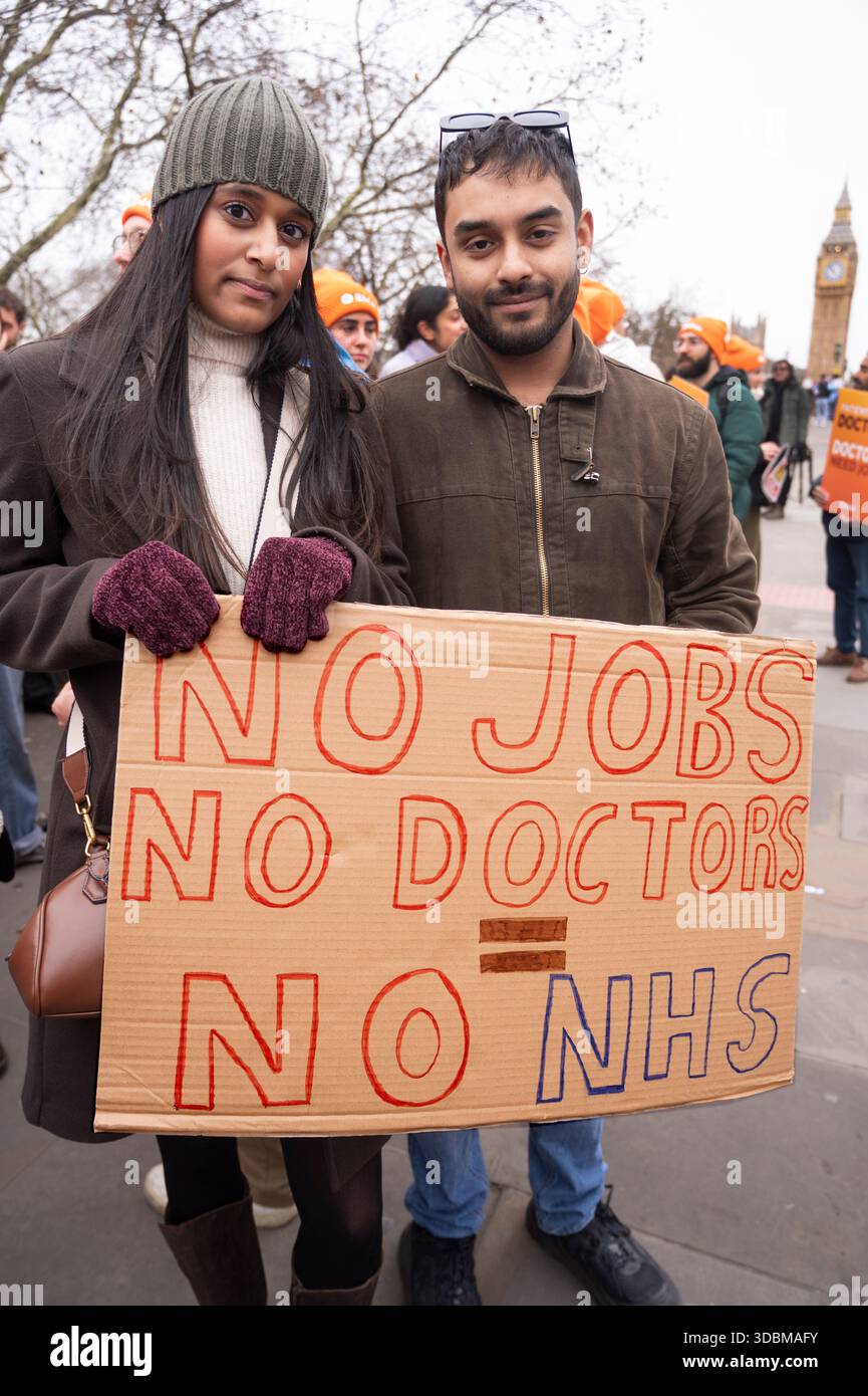 December 17th 2025. First day of five day strike by resident doctors ...
