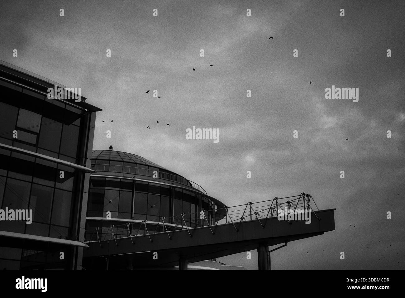 Christmas background lamp decorations Black and White Stock Photos ...