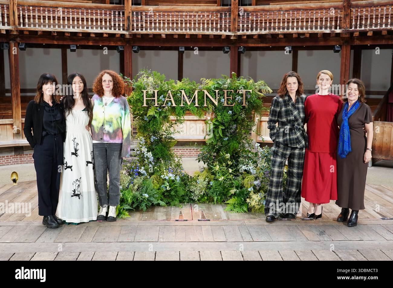 (left to right) Liza Marshall, Chloe Zhao, Maggie O'Farrell, Emily ...