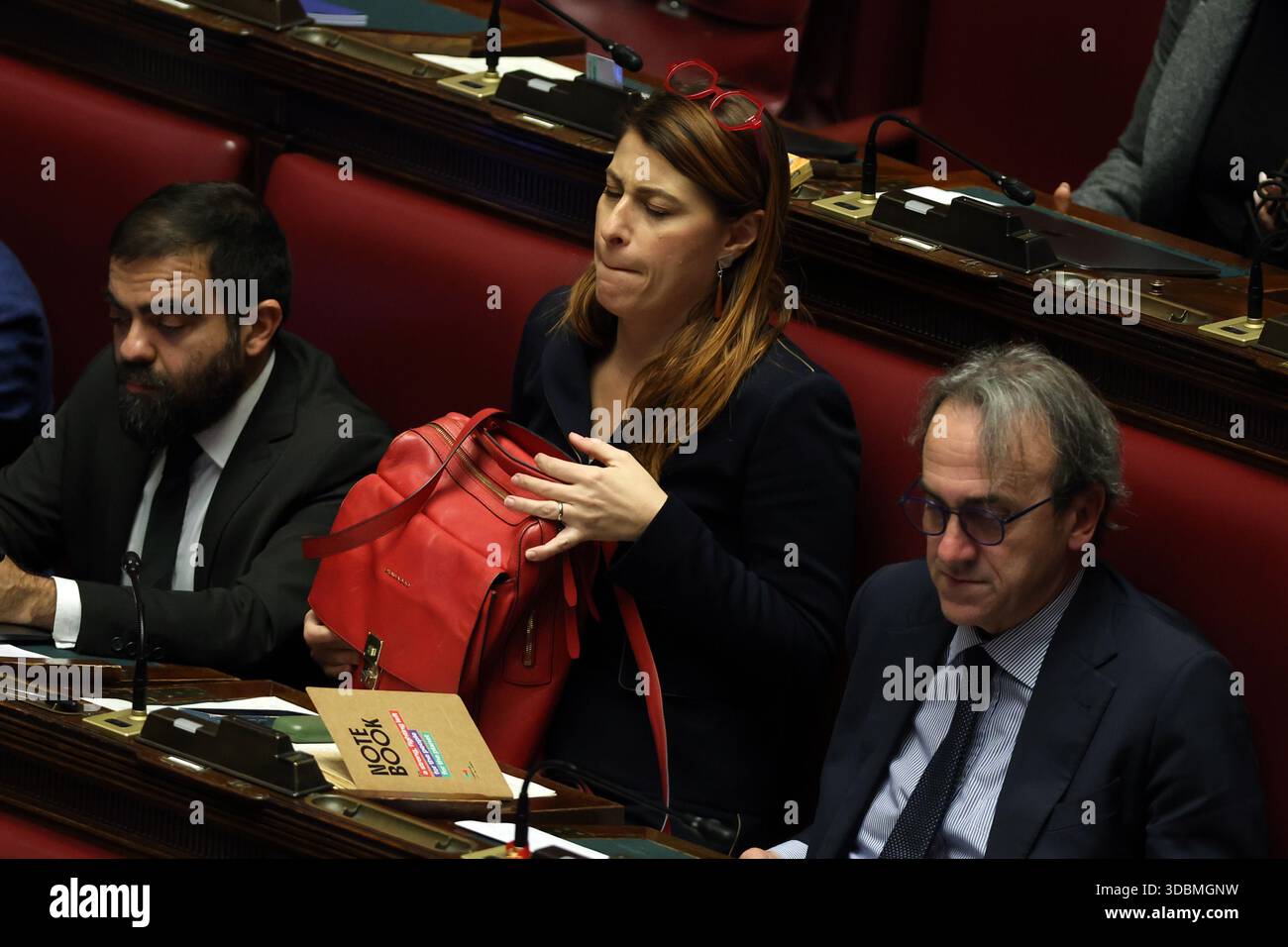 Rome, Italy - December 17, 2025: Elisabetta Piccolotti, Member of the ...