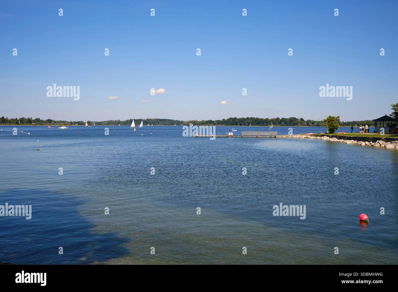 Lake promenade in prien am chiemsee hi-res stock photography and images ...