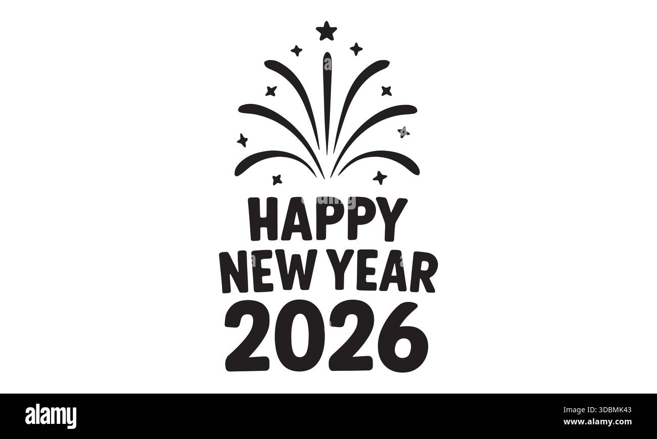 2026 banner design Stock Vector Images - Alamy