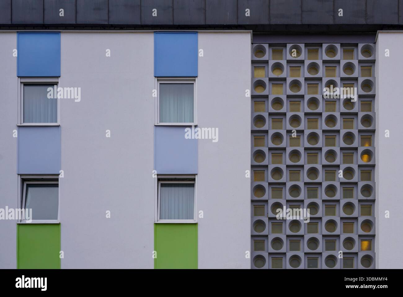 Playful shapes in shades of green hi-res stock photography and images ...