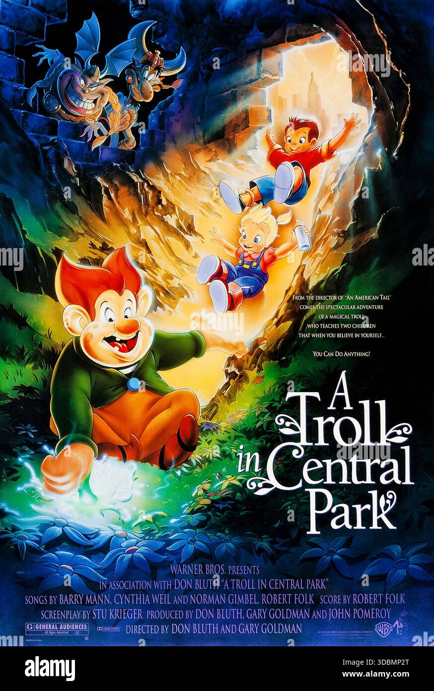 A Troll in Central Park (1994) directed by Don Bluth and Gary Goldman ...