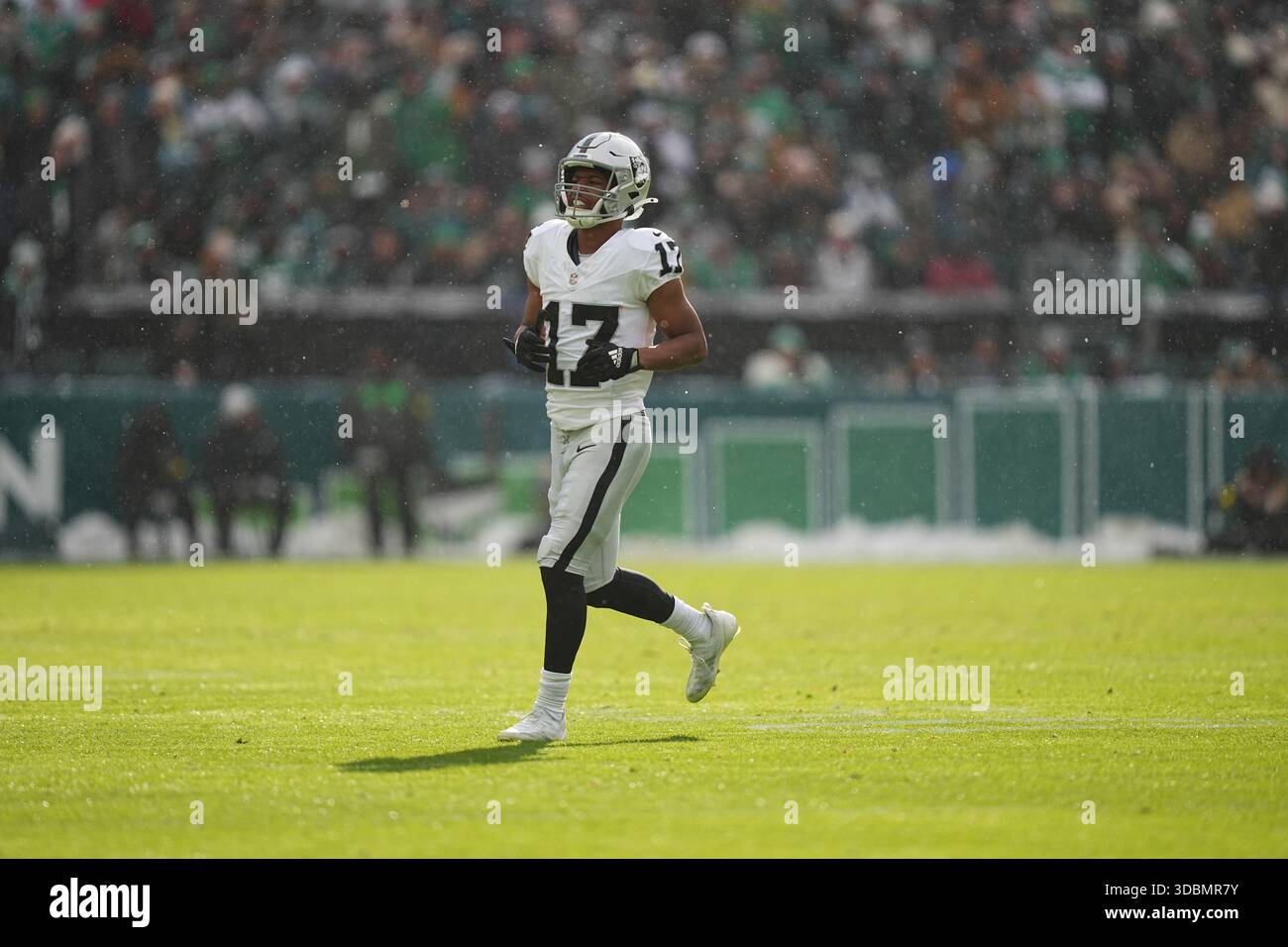 Las Vegas Raiders' Tyler Lockett in action during an NFL football game ...