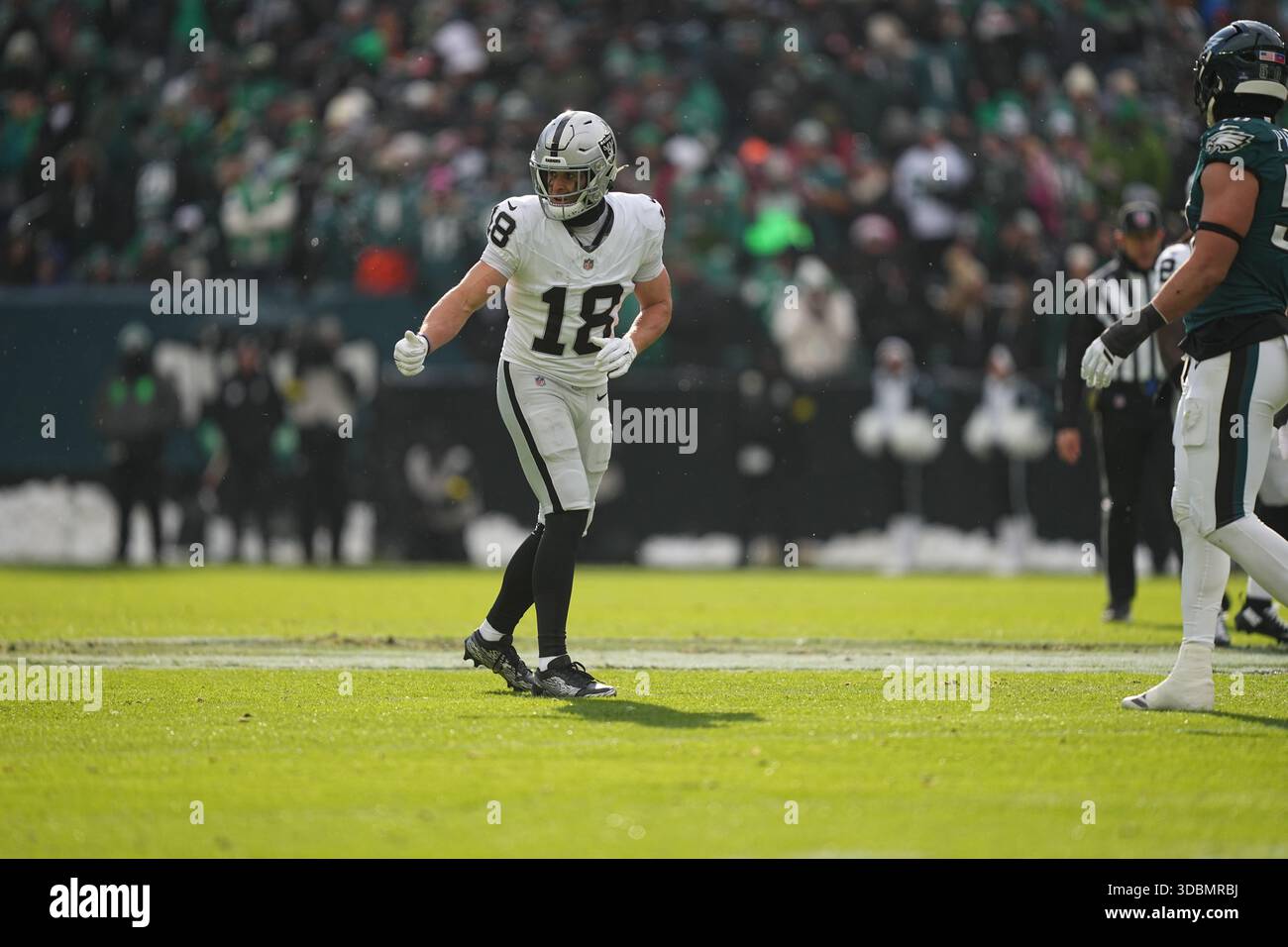 Las Vegas Raiders Jack Bech In Action During An Nfl Football Game