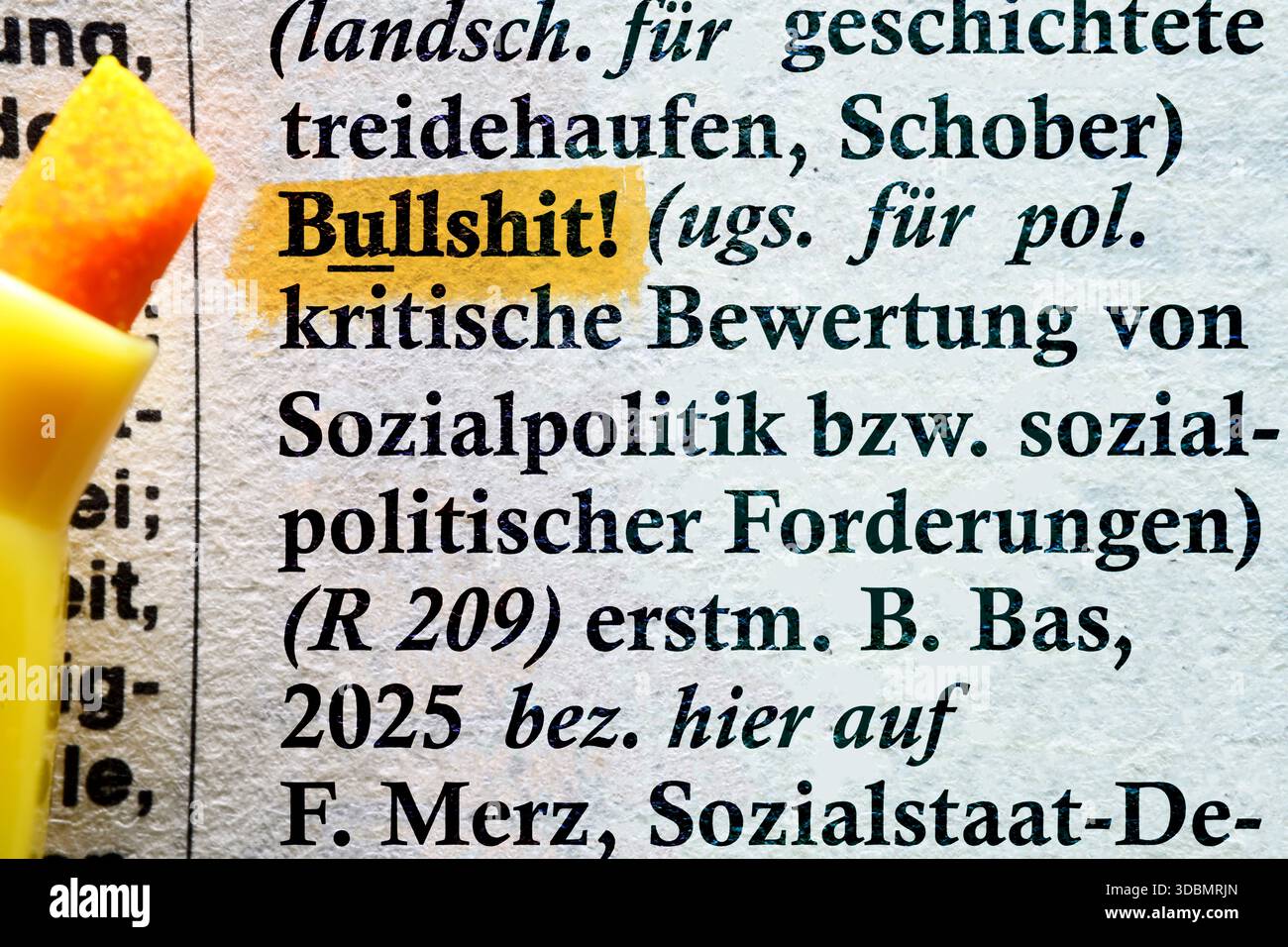 Satirical symbol photo for the saying Bullshit after Bärbel Bas ...