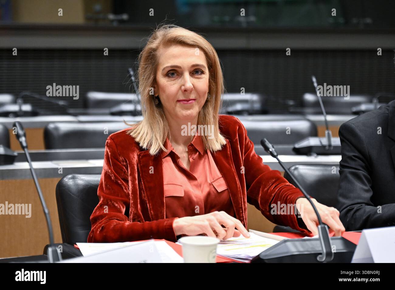 Sibyle Veil, Chairwoman and CEO of Radio France during the Commission ...