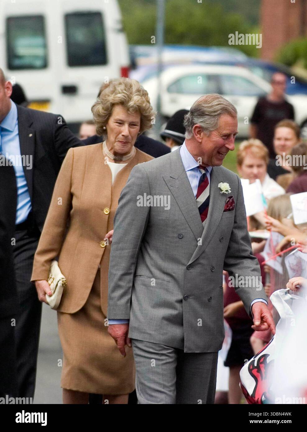 File picture from 6th June 2007 Prince Charles with the Lady Lieutenant ...