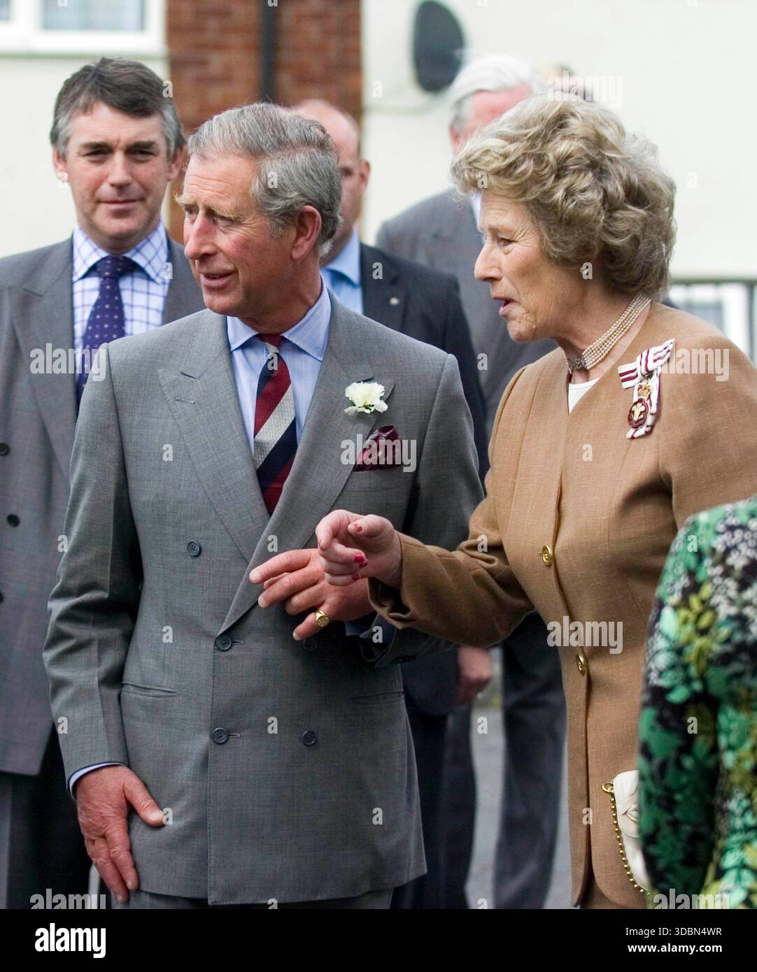 File picture from 6th June 2007 Prince Charles with the Lady Lieutenant ...