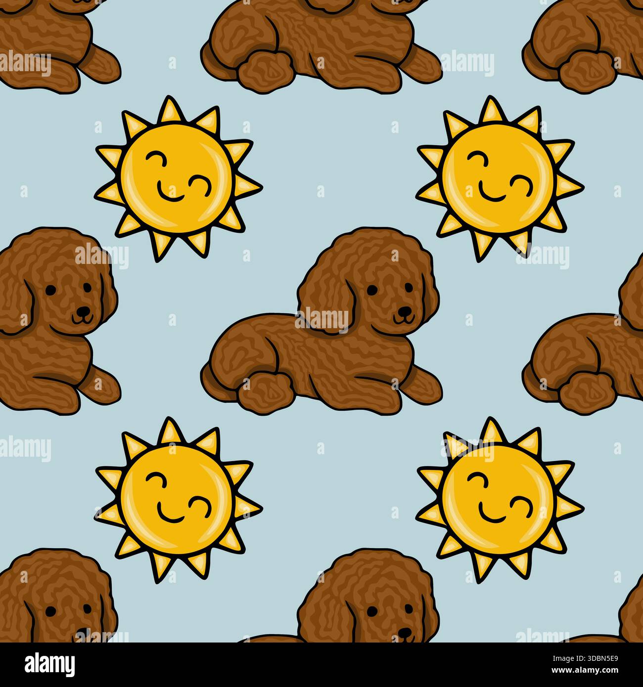 Fluffy light brown Stock Vector Images - Alamy