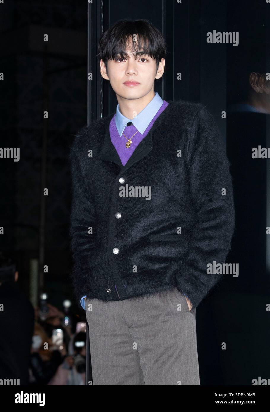 17 Dec 2025 – Seoul, South Korea: South Korean singer V, member of K ...