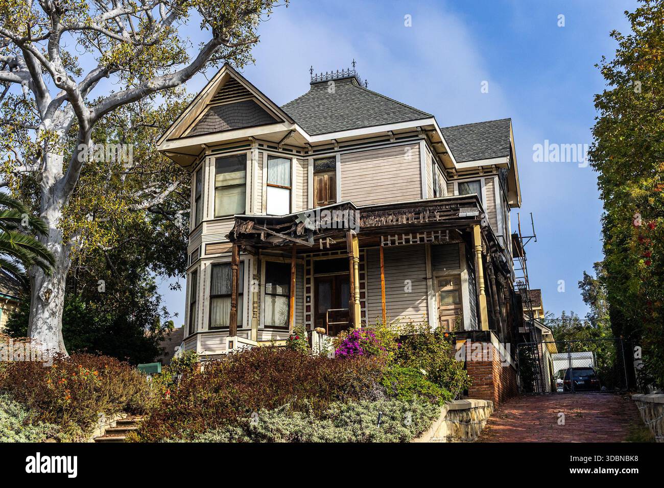 The Sanders House, also known as the Thriller House, at 1345 Carroll ...