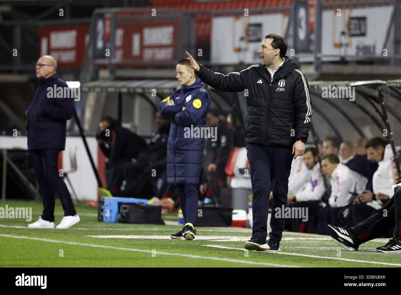 ROTTERDAM - Excelsior Maassluis coach Geert-Arend Roorda during the ...