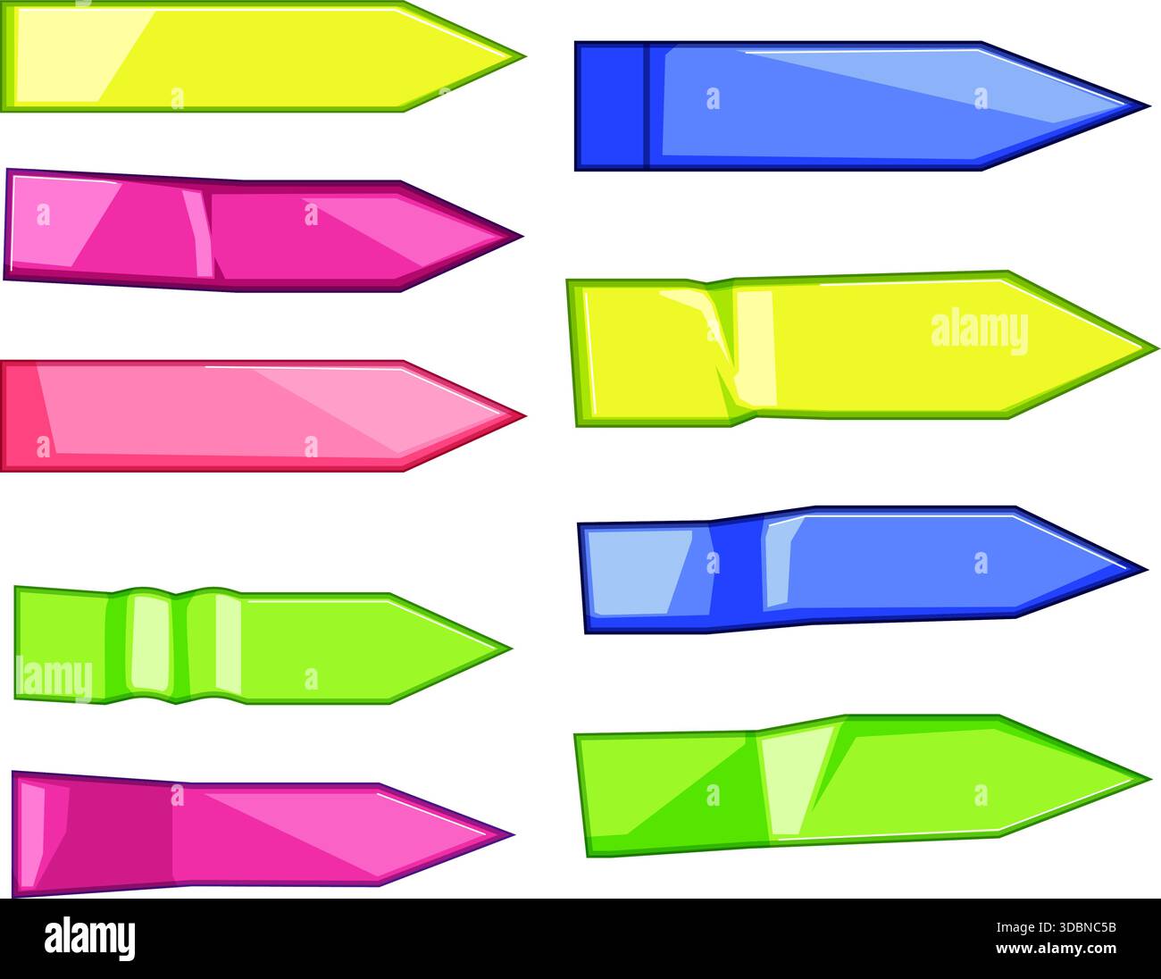 Book sticky notes Stock Vector Images - Alamy