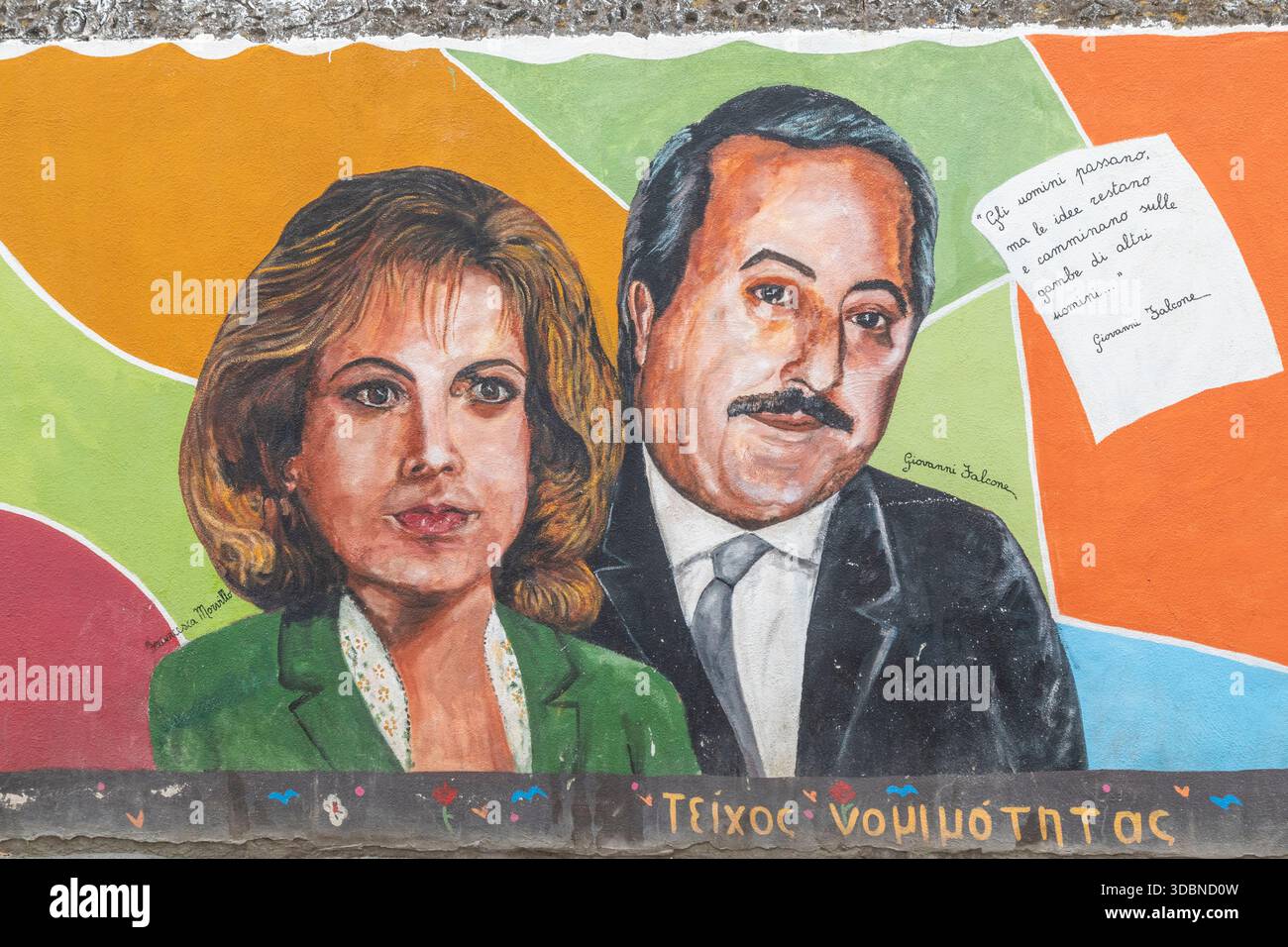 Anti mafia movement tribute hi-res stock photography and images - Alamy