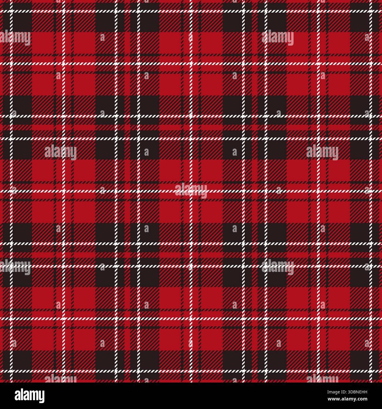 Red plaid pajamas Stock Vector Images - Alamy