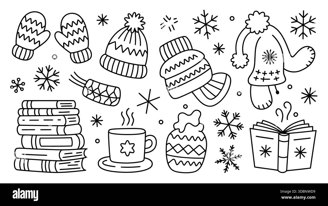 Comfort winter Black and White Stock Photos & Images - Alamy