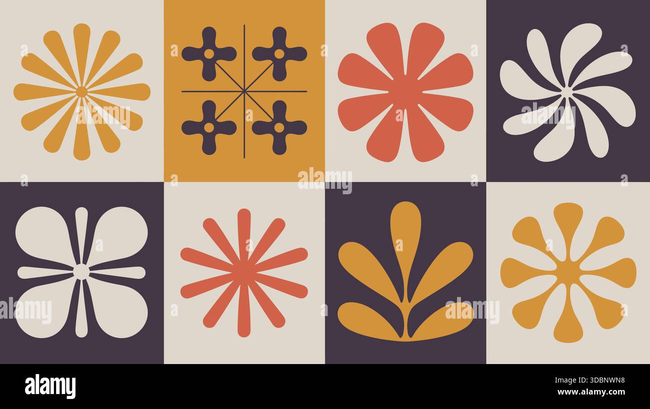 Abstract designs in vibrant colors Stock Vector Images - Alamy