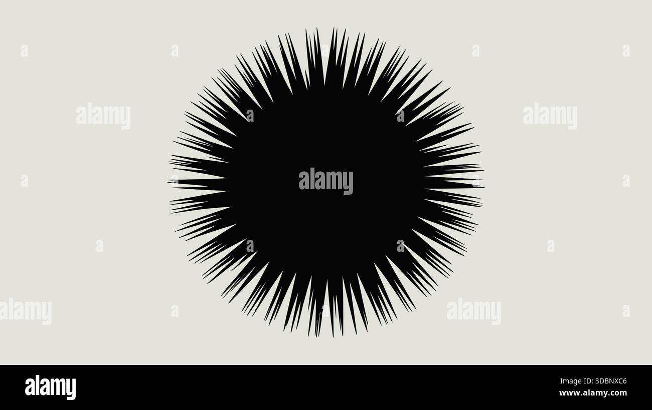 Central sunburst pattern hi-res stock photography and images - Alamy
