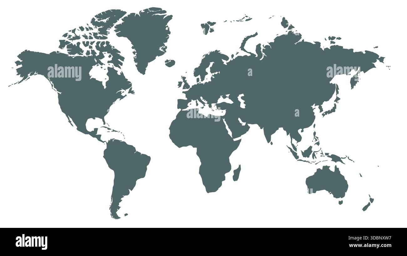 Map highlighting Stock Vector Images - Alamy