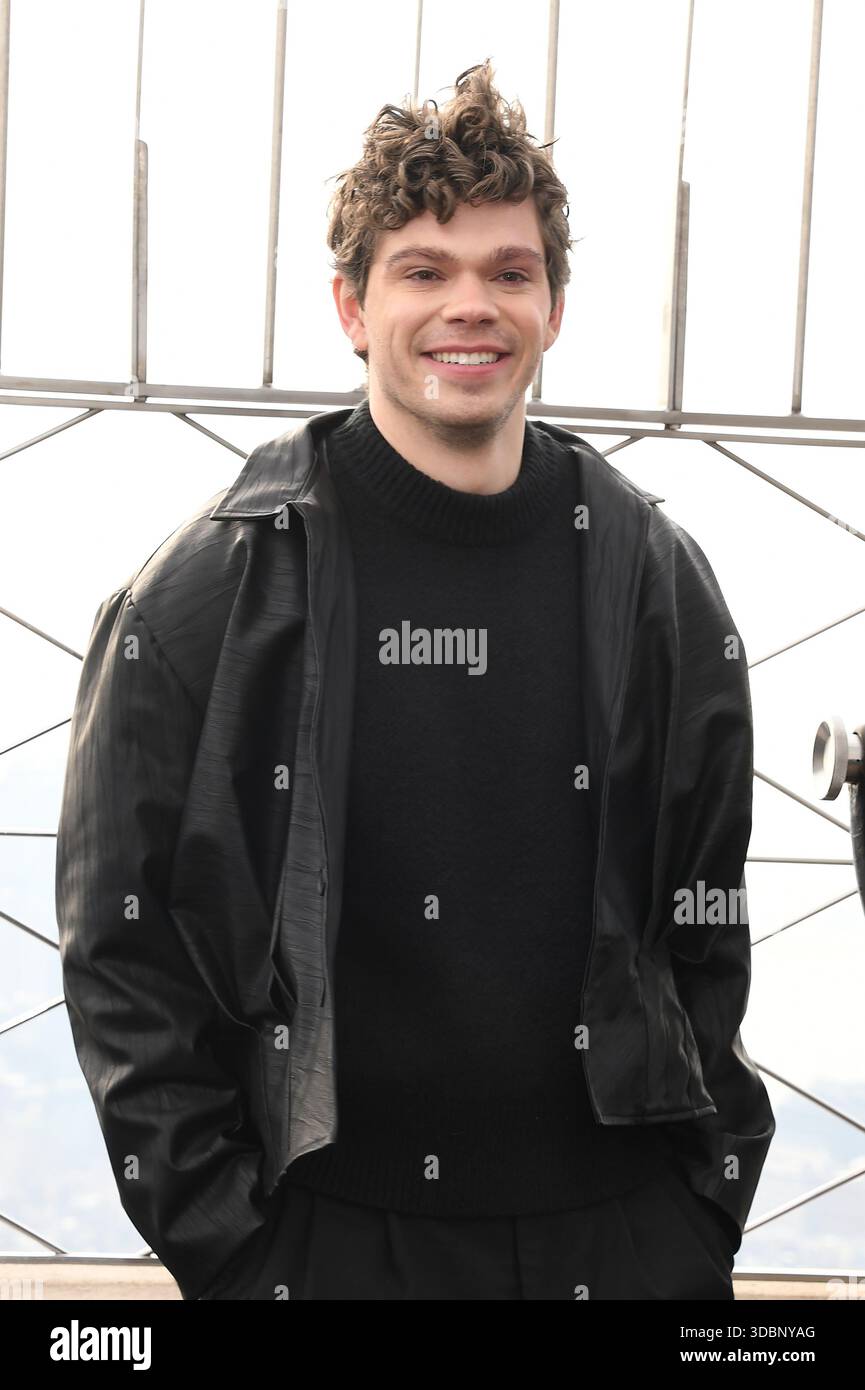 NEW YORK, NY- DECEMBER 17: Daniel Diemer pictured at The Empire State ...