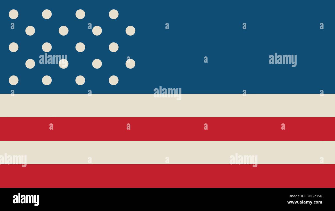 Historical american flag Stock Vector Image & Art - Alamy
