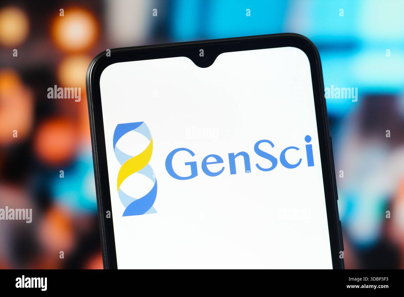 December 17, 2025, Canada: In this photo illustration, the GeneScience ...