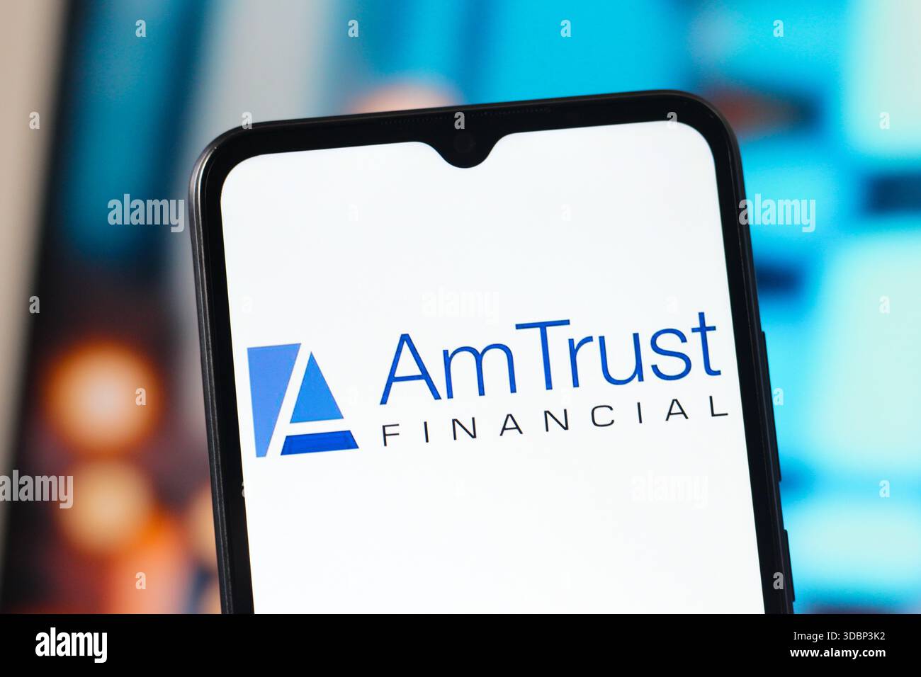 December 17, 2025, Canada: In this photo illustration, the AmTrust ...