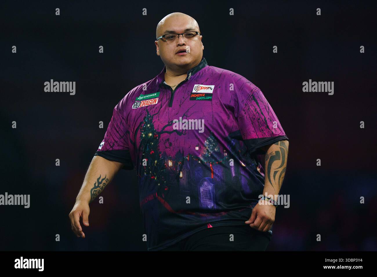 Adam Sevada during the match between Matt Campbell and Adam Sevada in ...