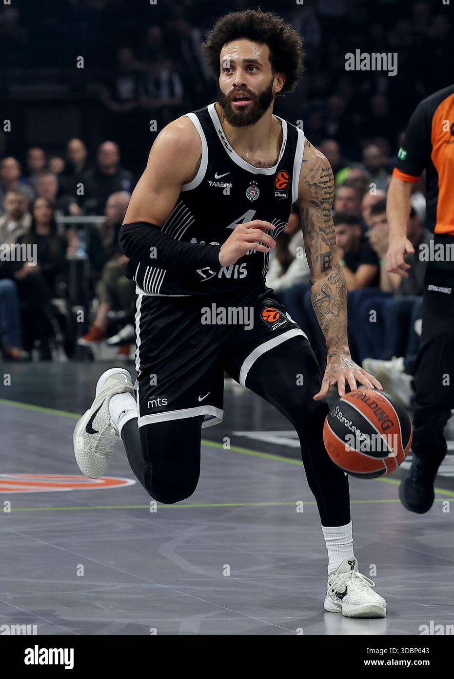 Belgrade, Serbia. 17th Dec, 2025. Partizan's Duane Washington during ...