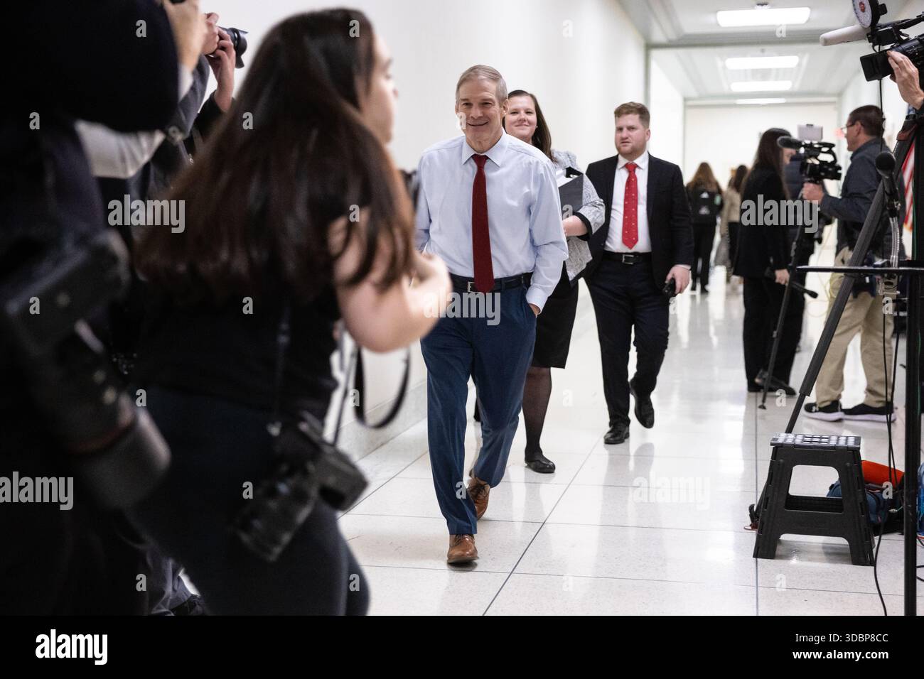 House Judiciary Committee Chair Jim Jordan (R-Ohio) returns to a closed ...