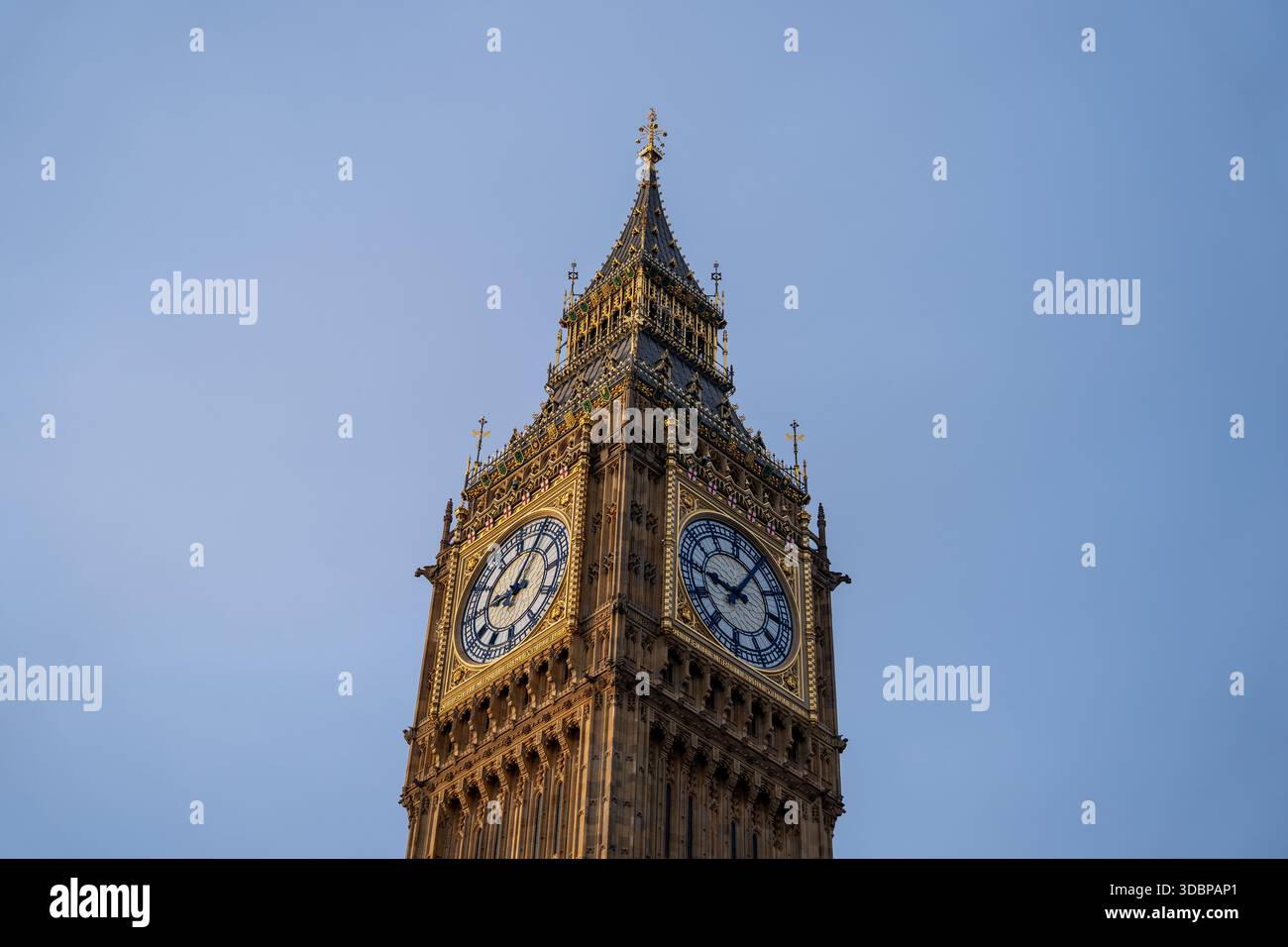 A view of Elizabeth clock tower commonly called Big Ben on December 17 ...