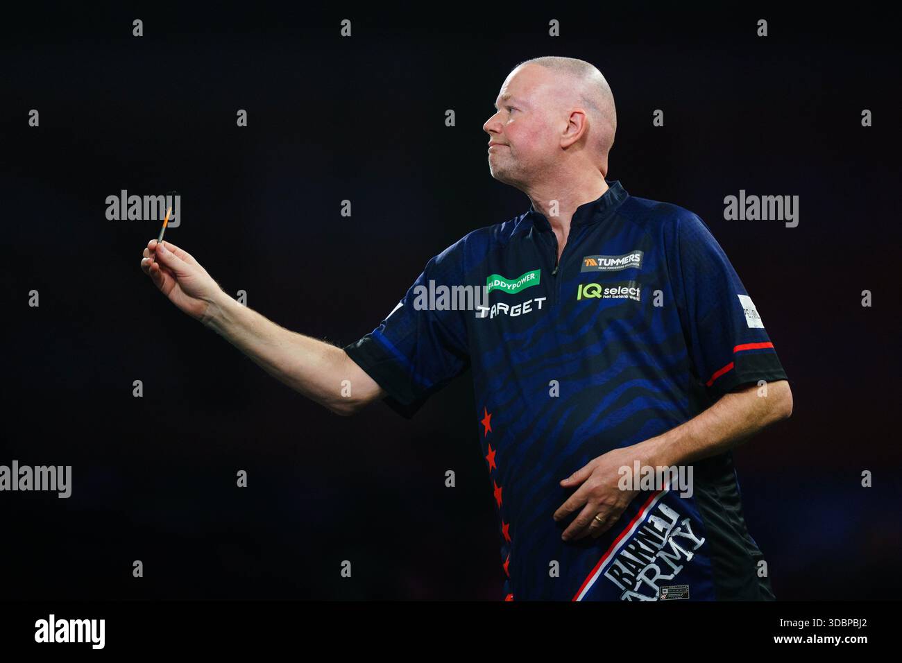 Raymond van Barneveld during the match between Raymond van Barneveld ...