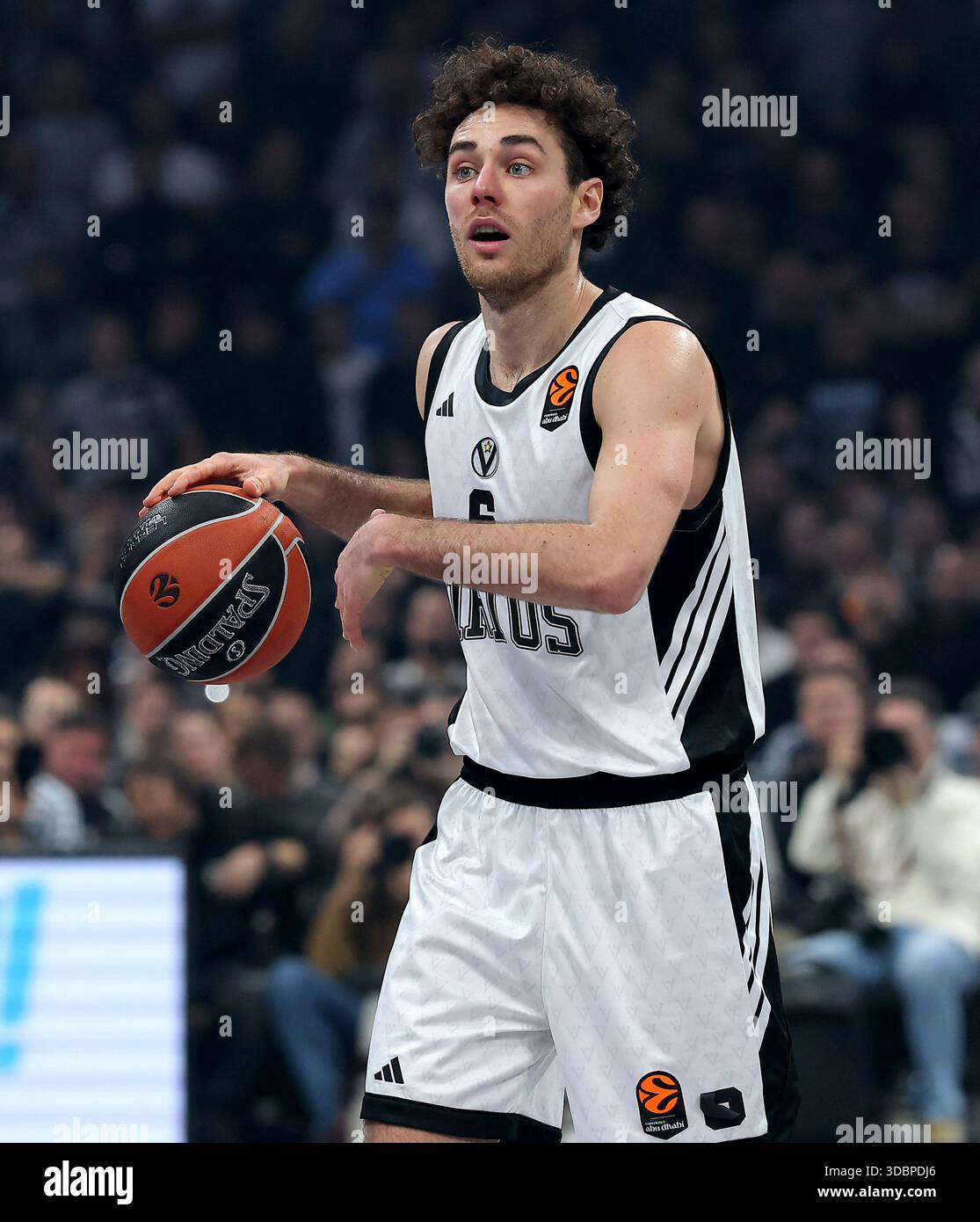Belgrade, Serbia. 17th Dec, 2025. Virtus Bologna's Alessandro Pajola ...