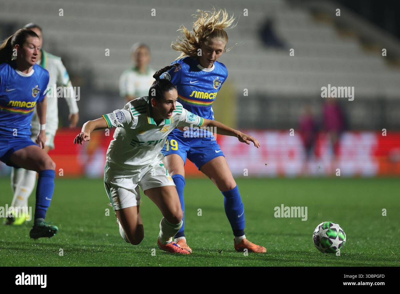 Rome, Italy December 17, 2025: Evelyne Viens of A.S. Roma Femminile ...