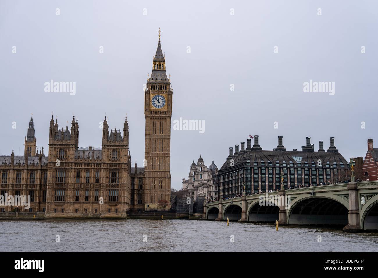 A general view showing the Elizabeth clock tower commonly called Big ...