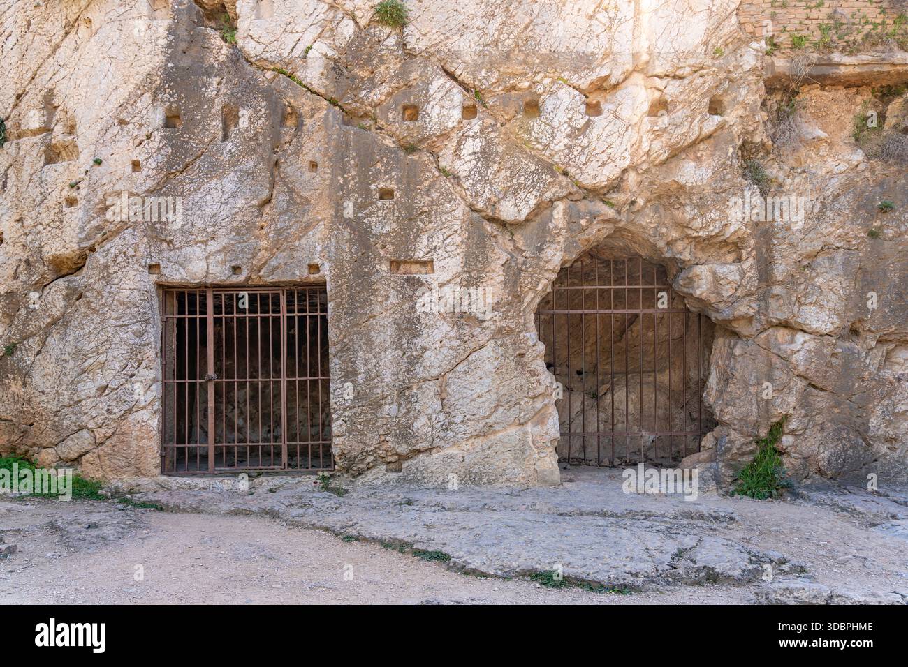 Prison socrates on philopappos hi-res stock photography and images - Alamy