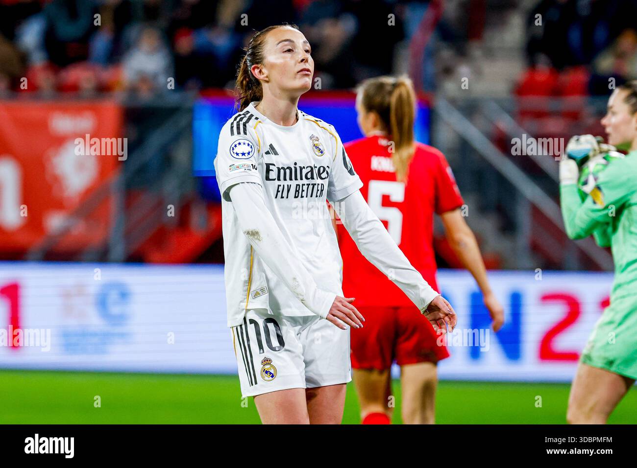Caroline Weir of Real Madrid looks dejected during the UEFA Women's ...