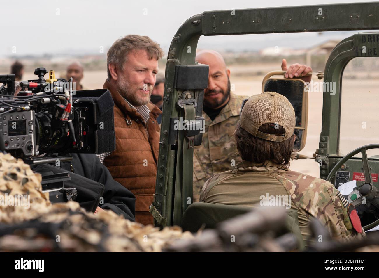 Guy Ritchie's The Covenant (2023)Director Guy Ritchie (left) actor Dar ...