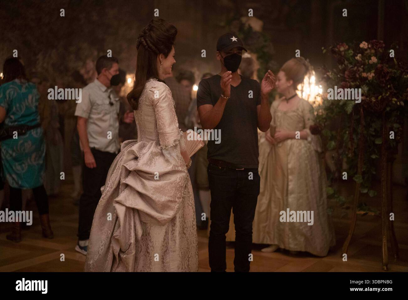 Chevalier (2022)Samara Weaving Director Stephen Williams on the set of ...