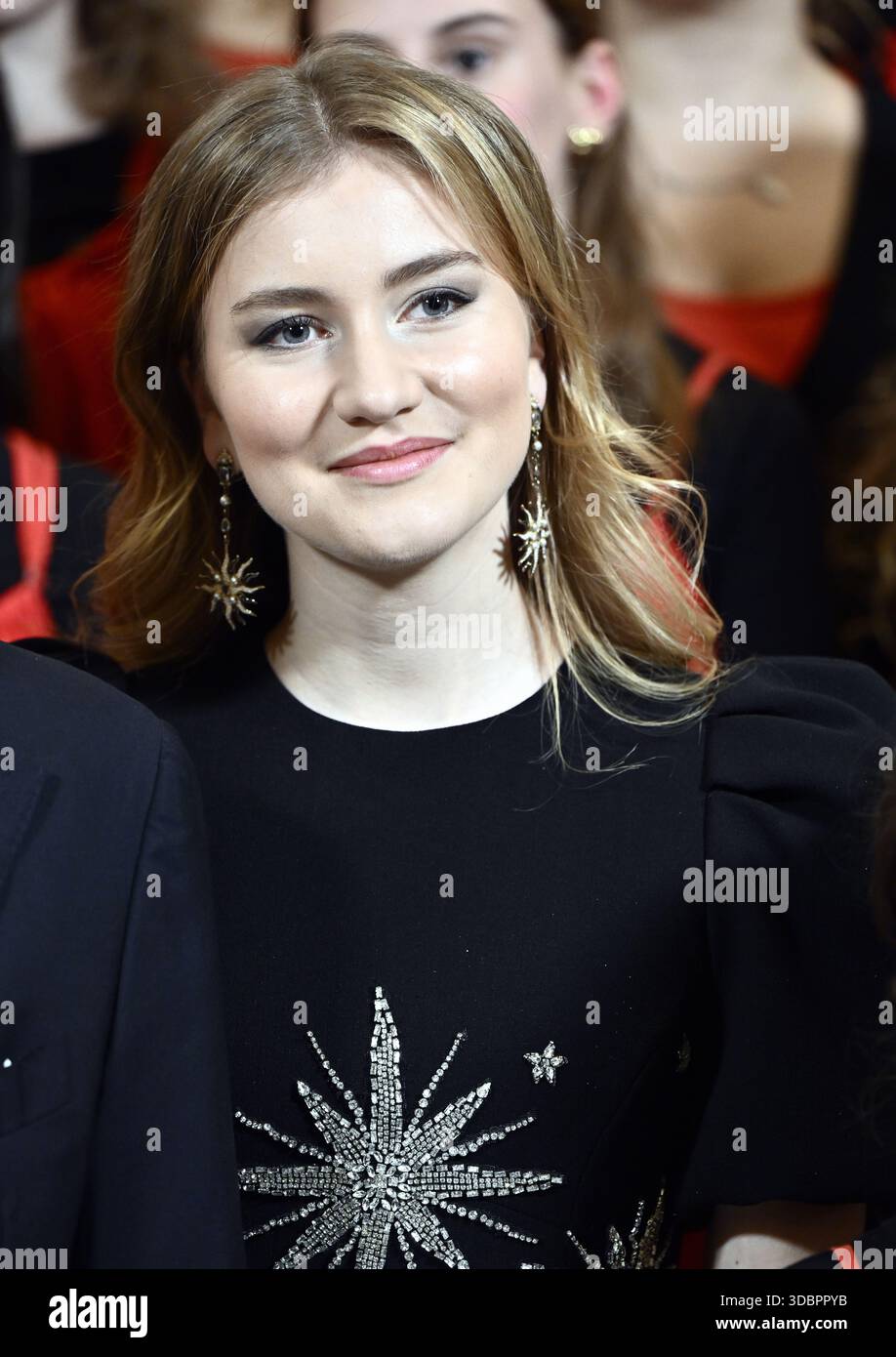 Princess Eleonore pictured during the yearly Christmas Concert at the ...