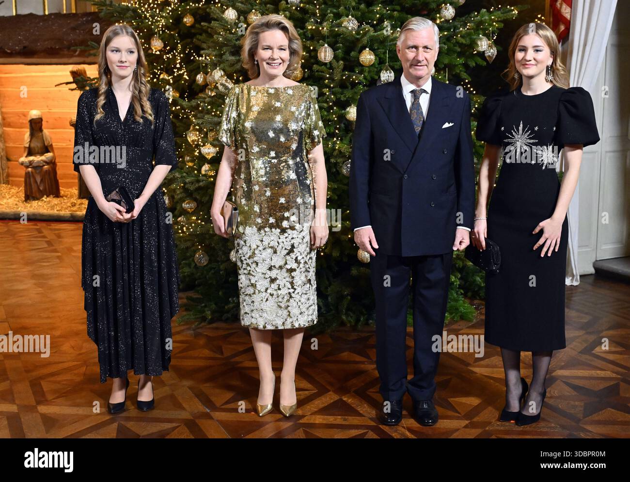 Crown Princess Elisabeth, Queen Mathilde of Belgium, King Philippe ...
