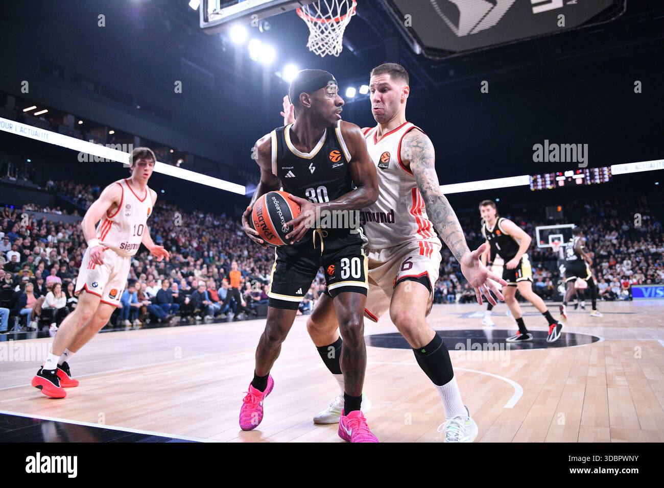during the Turkish Airlines EuroLeague basketball match between LDLC ...