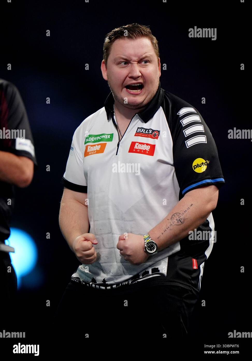 Martin Schindler celebrates after winning the first set during his ...