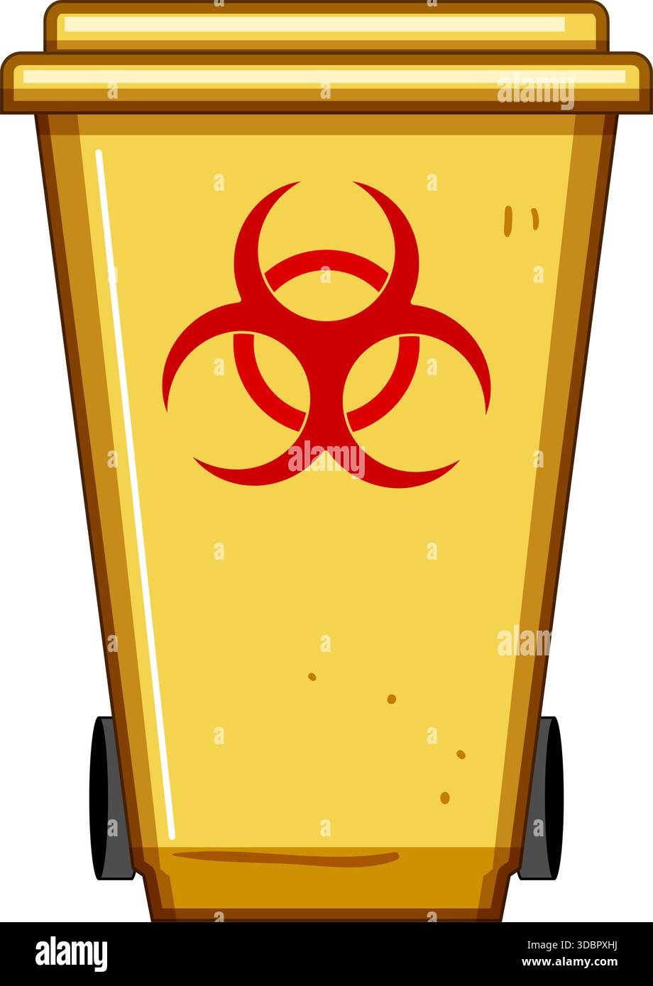 Hospital waste yellow Cut Out Stock Images & Pictures - Alamy
