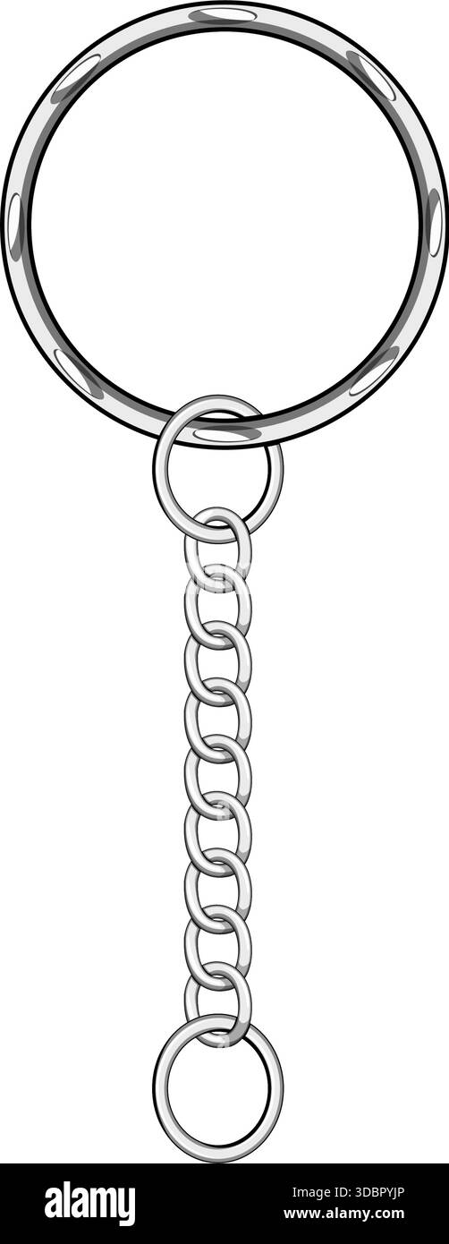 Close up metal ring Stock Vector Images - Alamy